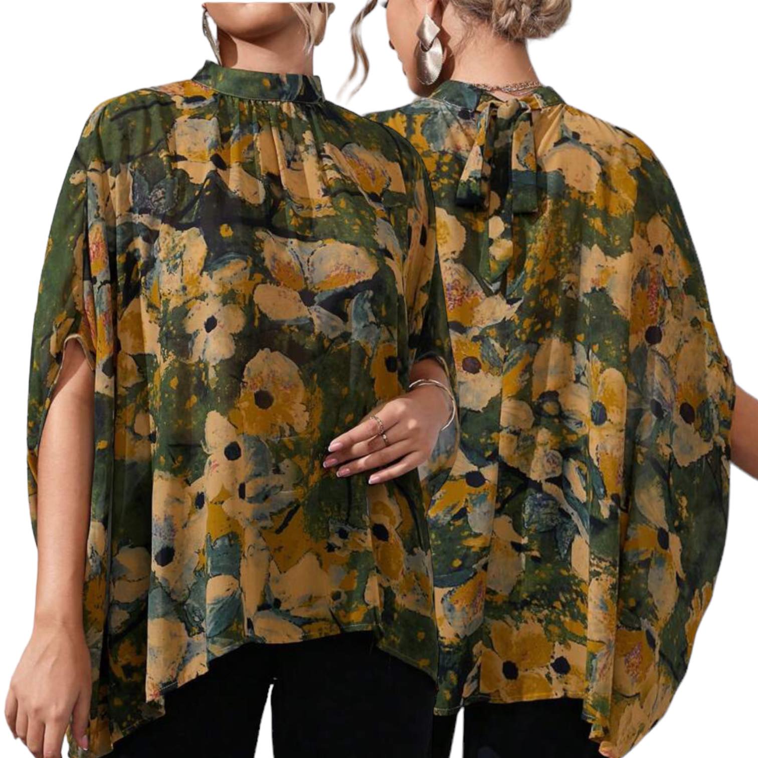 GYPSY Elegant Art Print Loose Top – Indiana Jane MNL