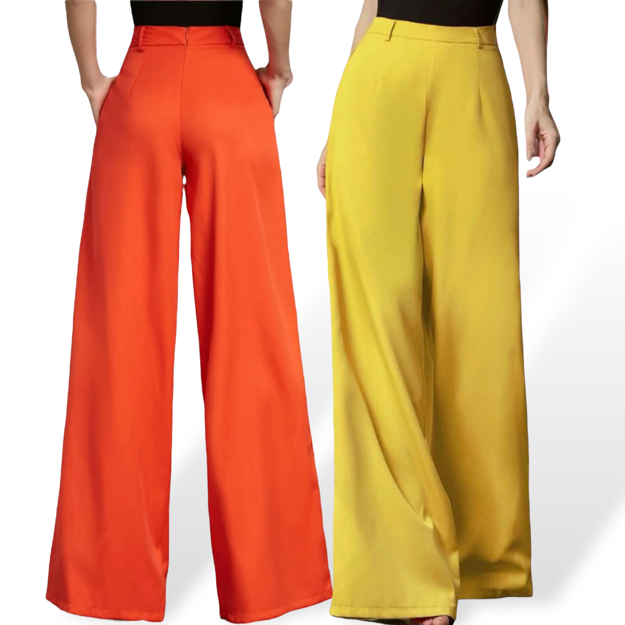 GBOSS Vibrant High Waist Wide Leg Pants – Indiana Jane MNL